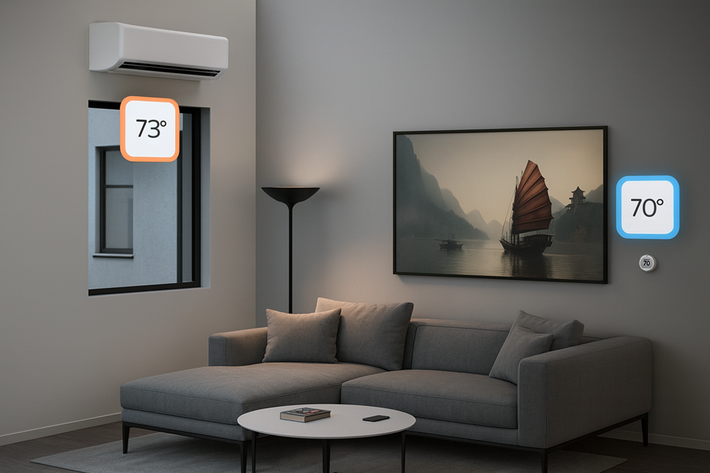 Puck 2 Pro Temperature Sensor and Wireless Thermostat – Flair