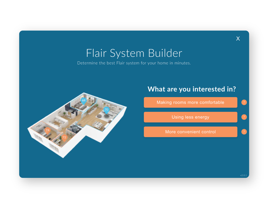 Flair Smart Vents and Smart Thermostats for Temperature Control